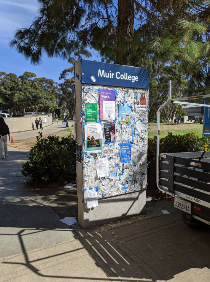John Muir College Posting Policy